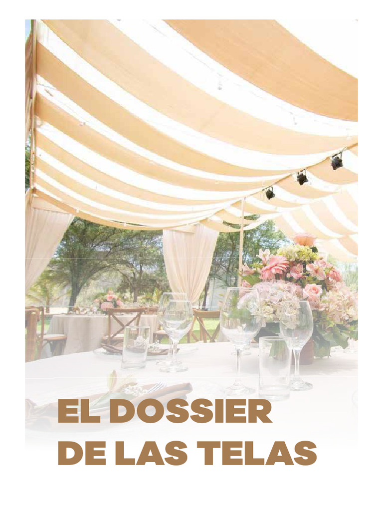 Dossier de Telas: 6ta Edición PDF | PDF | Textiles | Materiales