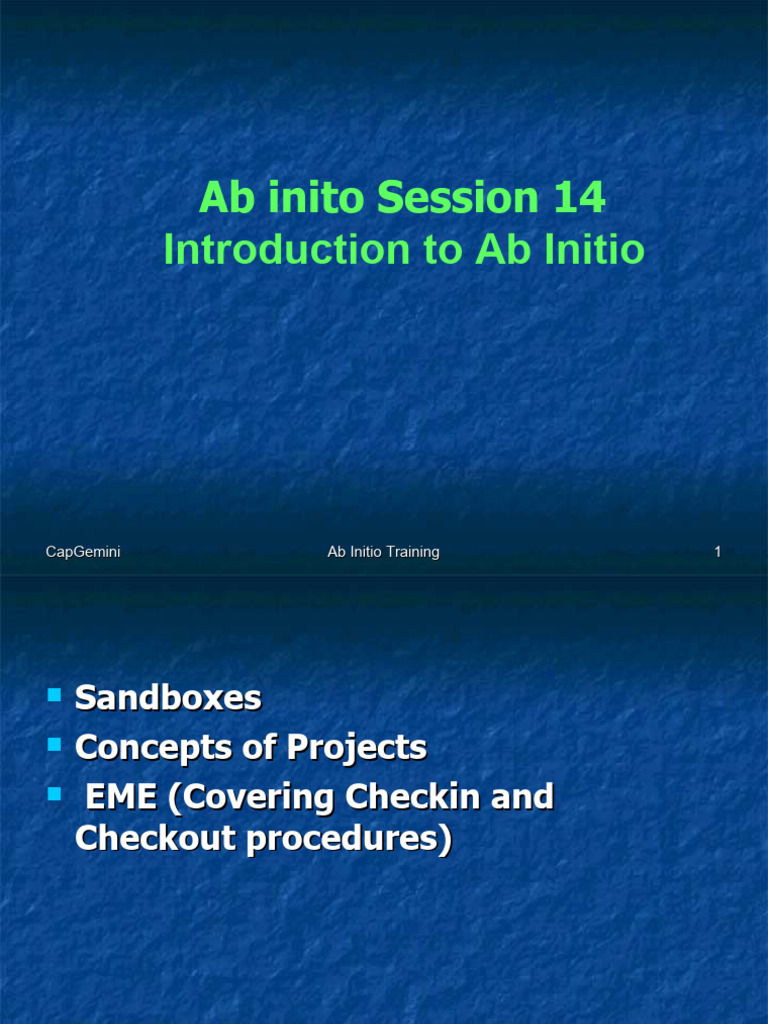 14 Sandbox EME and Project Concepts | Download Free PDF | Metadata | Directory (Computing)