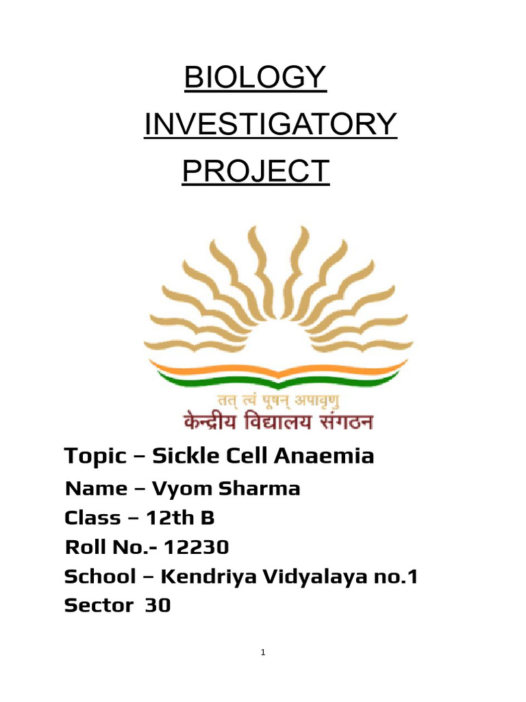 Biology Investigatory Project | PDF | Gene Therapy | Viral Vector