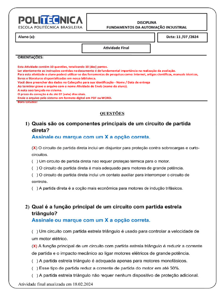 Atividade Final-1 | PDF
