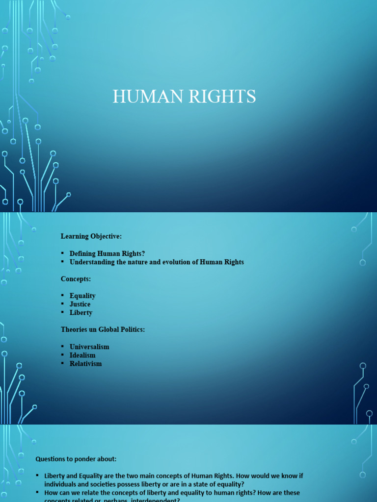 Unit 2 Human Rights | PDF | Natural Law | Human Rights