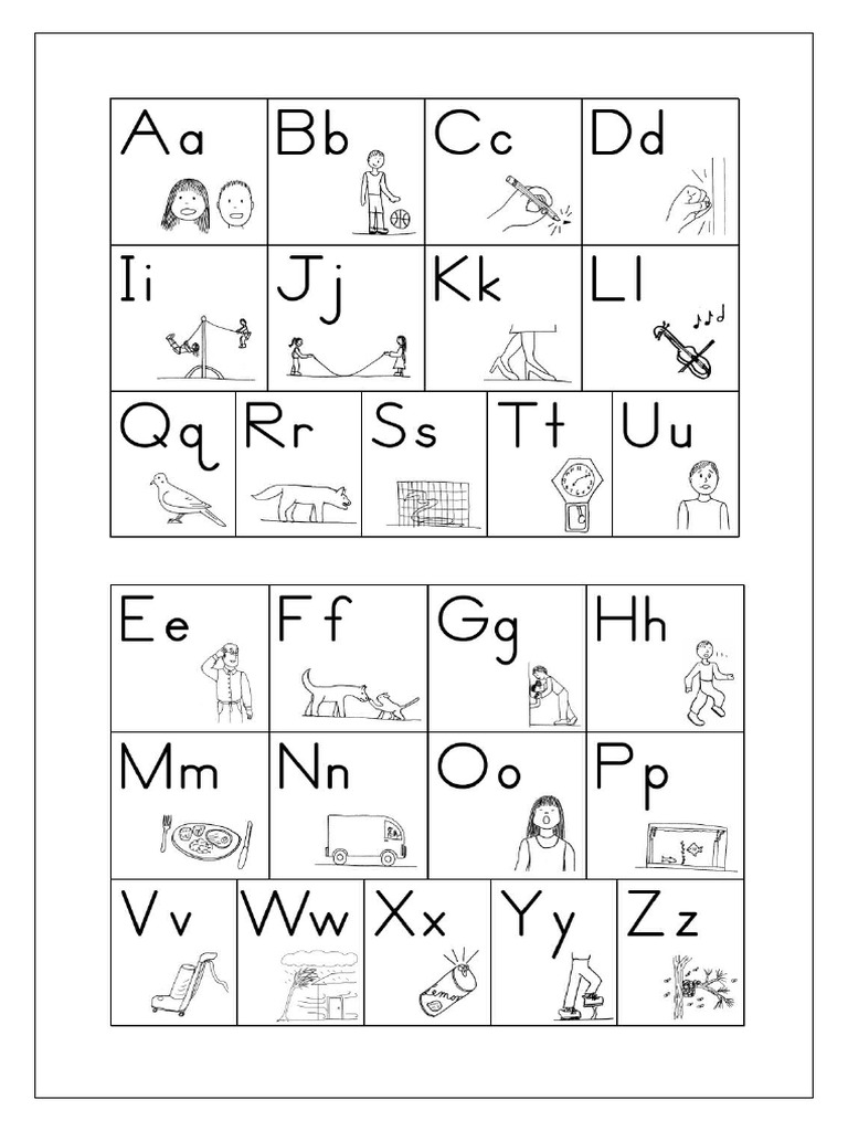 Play Group Alphabet Pdf 