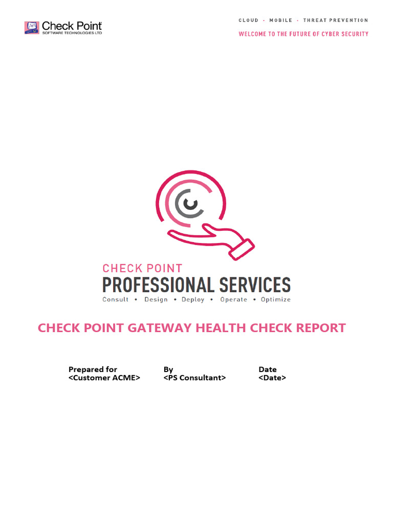 Gateway Healthcheck Sample Report | PDF | World Wide Web | Internet & Web