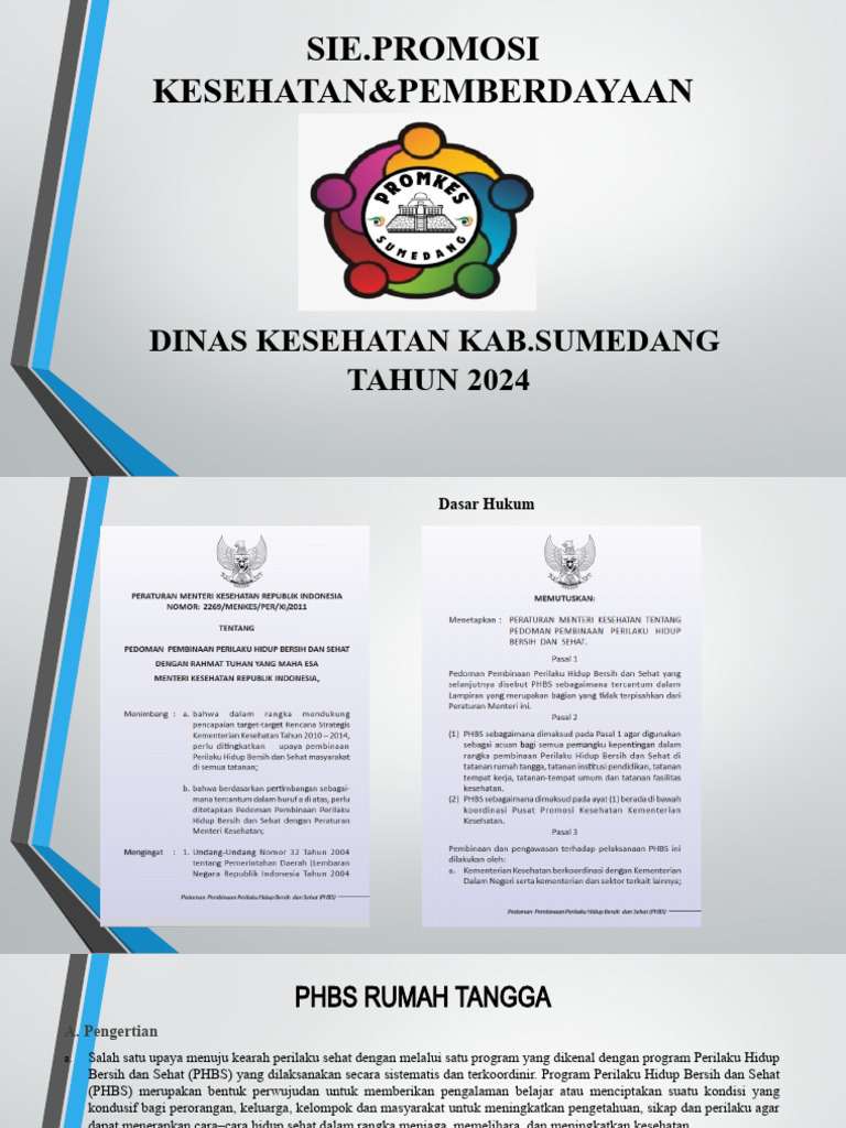 PHBS-RT Promkes 2024 | PDF