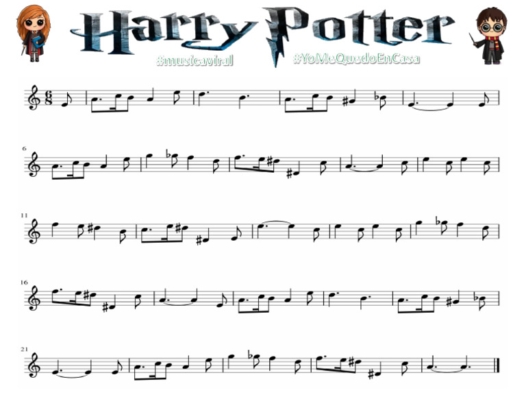 Partitura Harry Potter | PDF