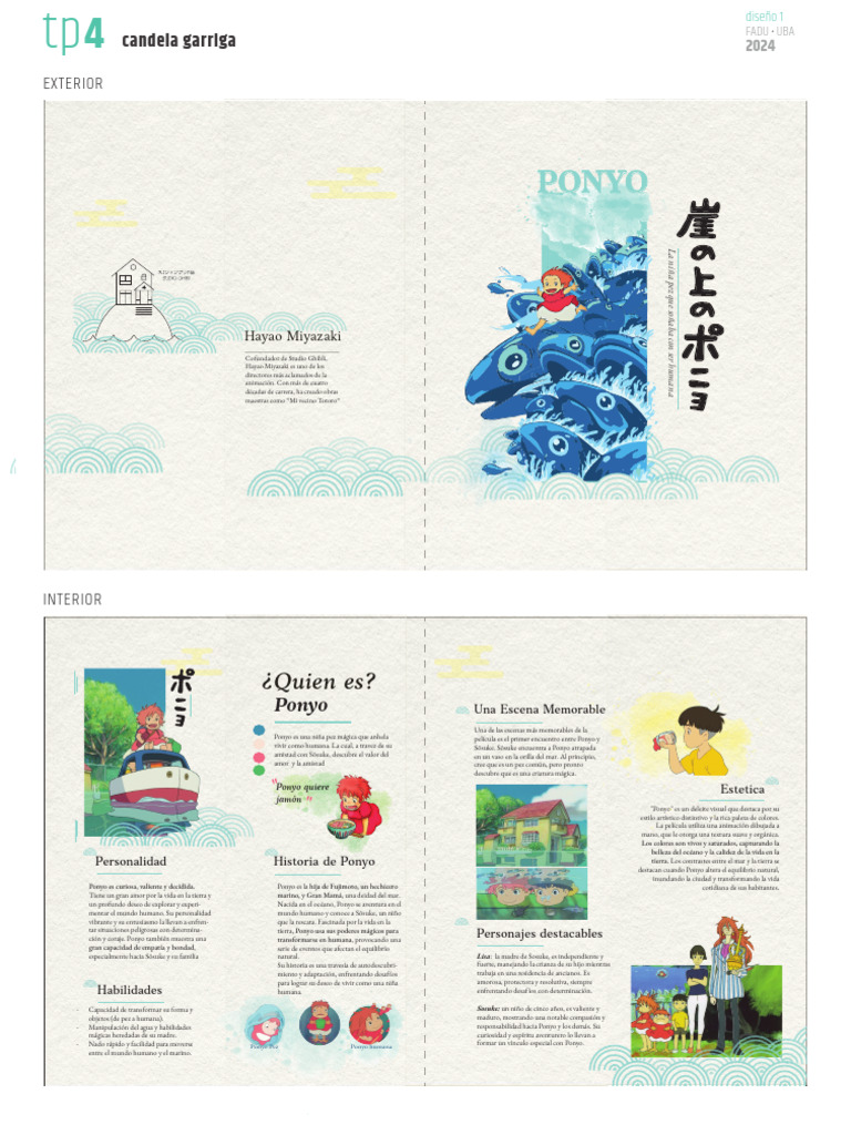 Análisis de "Ponyo" de Miyazaki | PDF