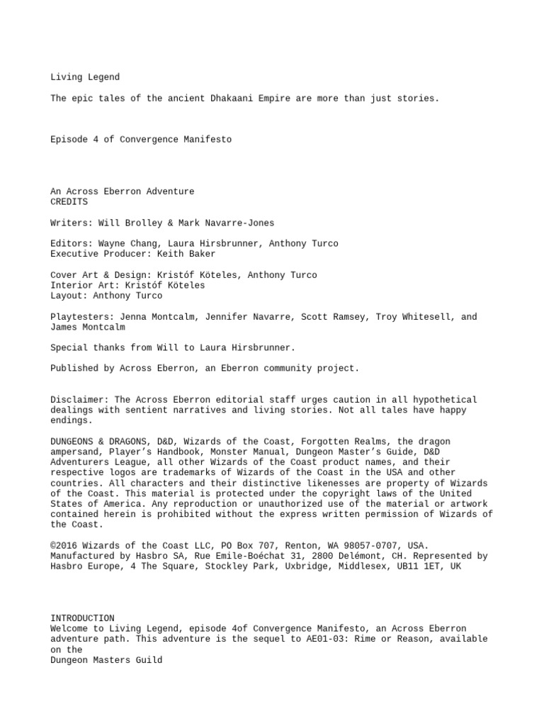 Ae015640+654s+56sad4f +6sa054+a | PDF | Wizards Of The Coast | Dungeons & Dragons