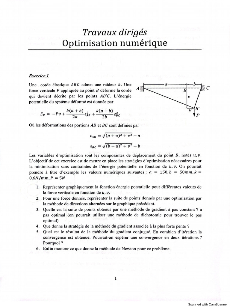 TD Optimisation | PDF