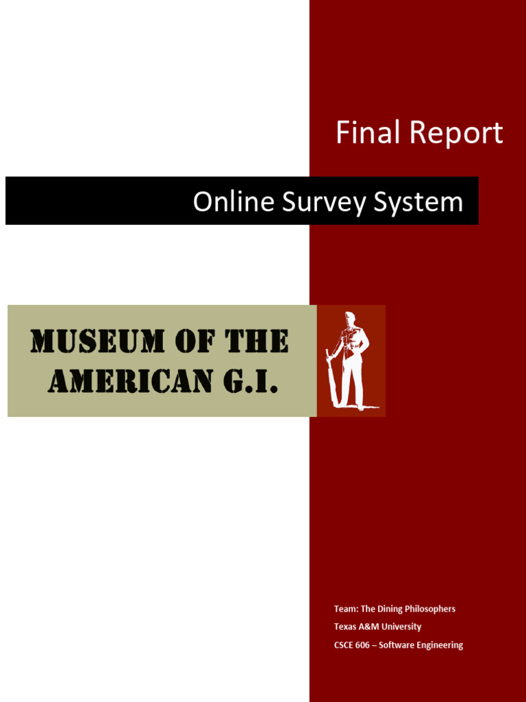 Sample Final Report | PDF | Test Driven Development | Software