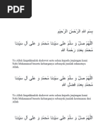 Kumpulan Qosidah Sholawat Lengkap | PDF
