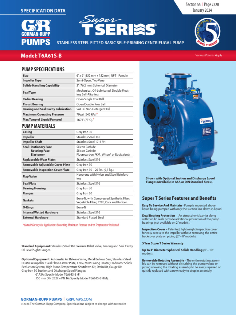 3 Gort | PDF | Pump | Bearing (Mechanical)
