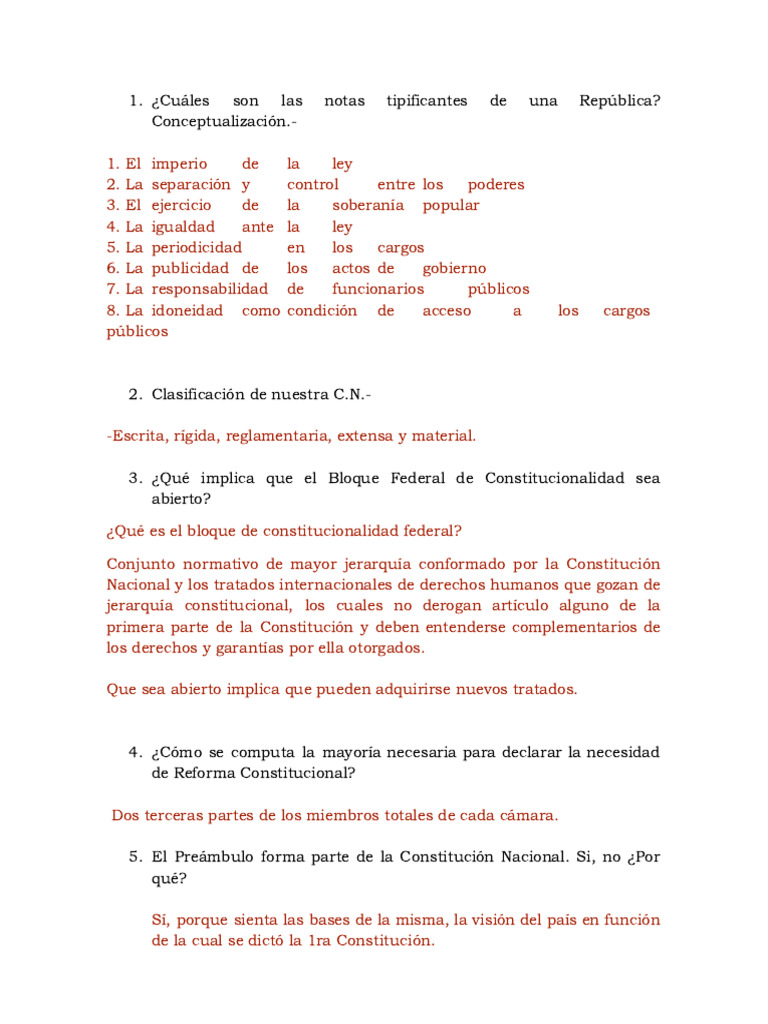 CN Guía de Preguntas Orientativas para El Estudio Del 1er Parcial. (No Son Preguntas de Examen ...