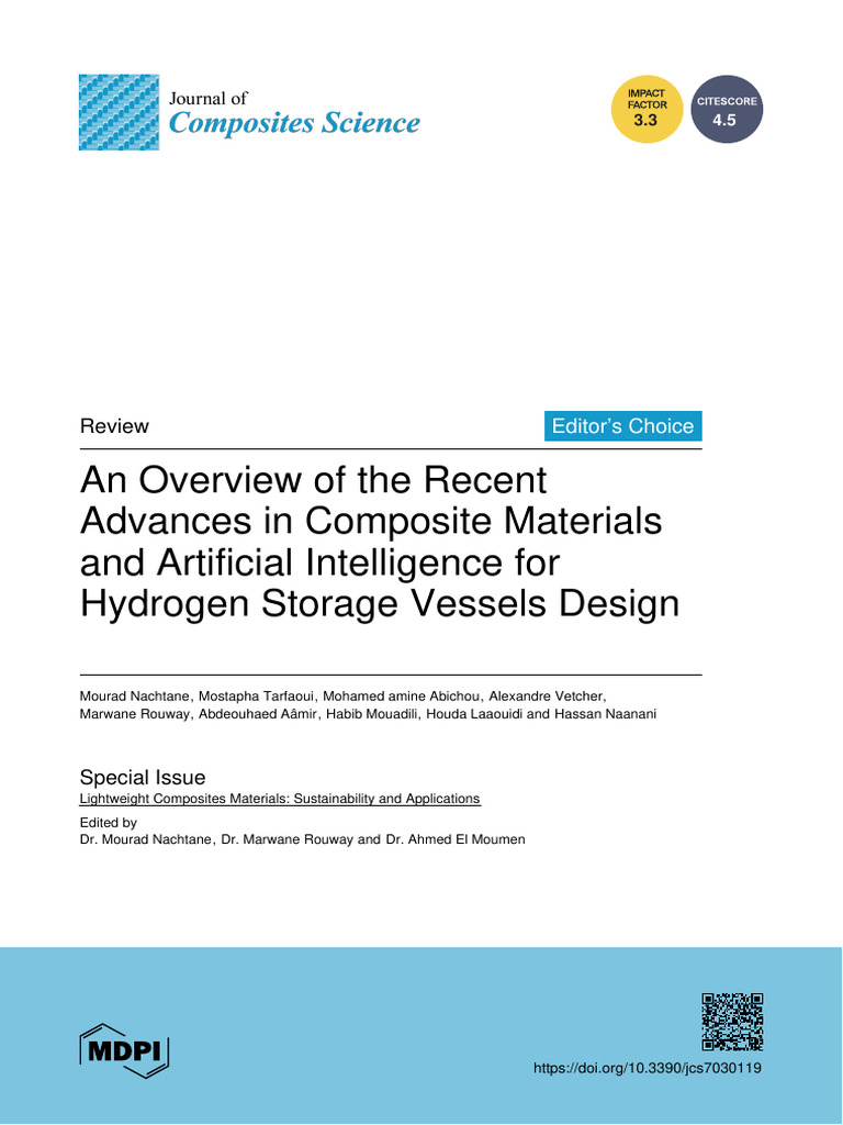 An Overview of the Recent Advances in Composite Materials and Artificial Intelligence for ...