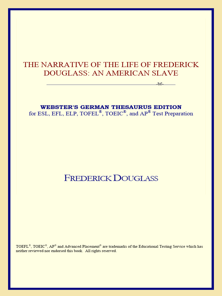 (Frederick Douglass) The Narrative of The Life of 240425 171519 | PDF ...