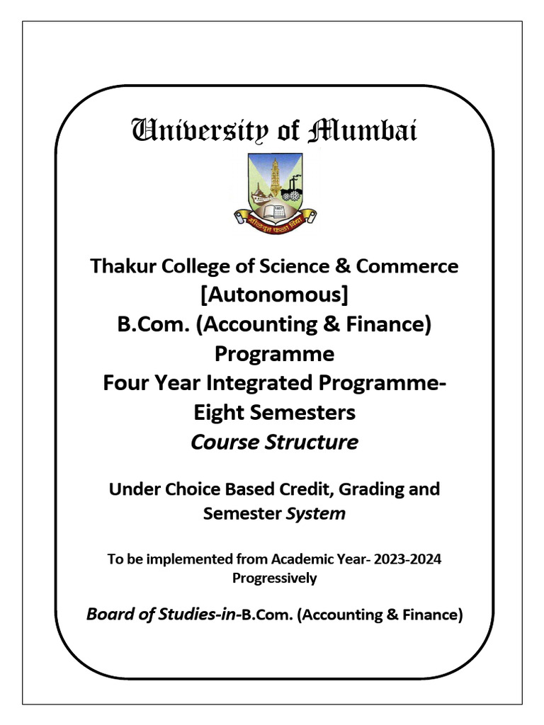 Fybaf Syllabus | PDF | Macroeconomics | Inflation