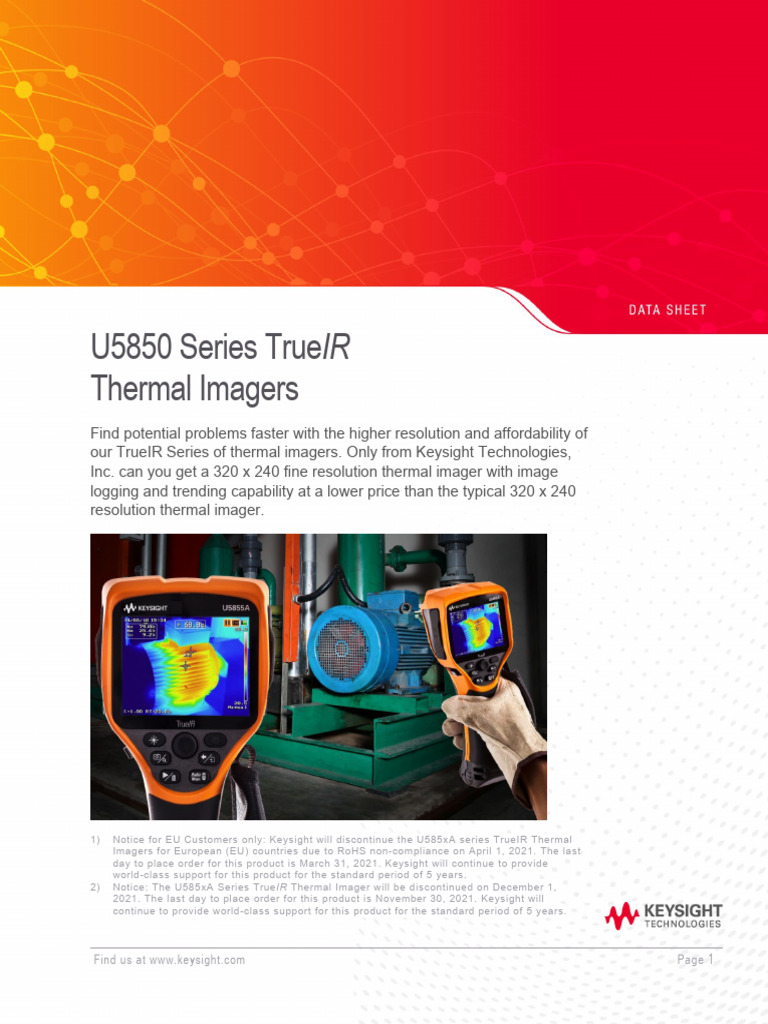 Thermal Imagers for Professionals | PDF | Image Resolution | Thermography