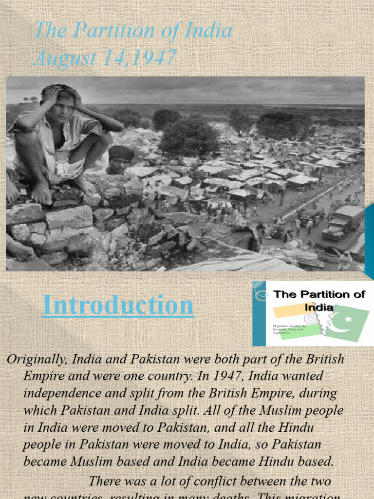 The Partition of India | PDF | Partition Of India | Pakistan