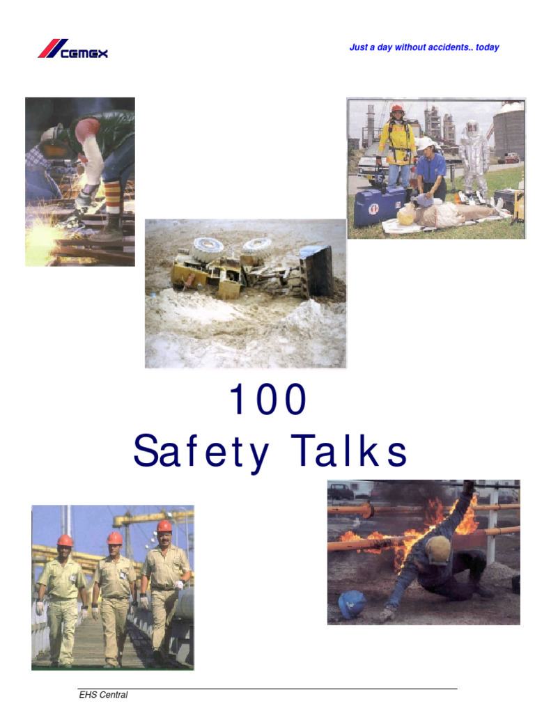 Safety Talks | PDF | Safety