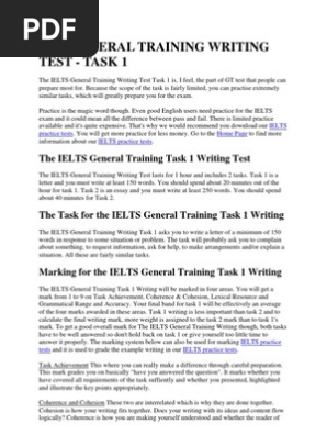 Ielts General Training Writing Task 2 Sample With Answer Pdf IELTS