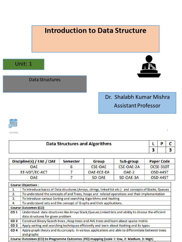 Data Structure & ALGORITHMS | PDF | Software Engineering | Computer Science Data Structure & ALGORITHMS | PDF | Software Engineering | Computer Science