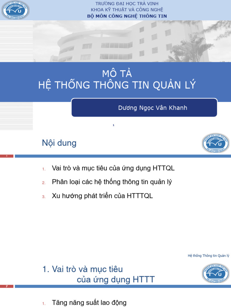 C02 Mo Ta HTT Quanly | PDF