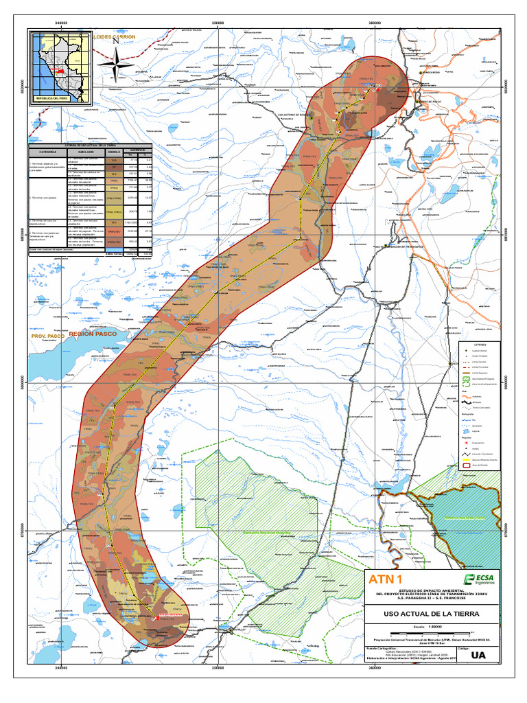 Anexo 17. Mapa de Uso Actual de La Tierra - UA | PDF