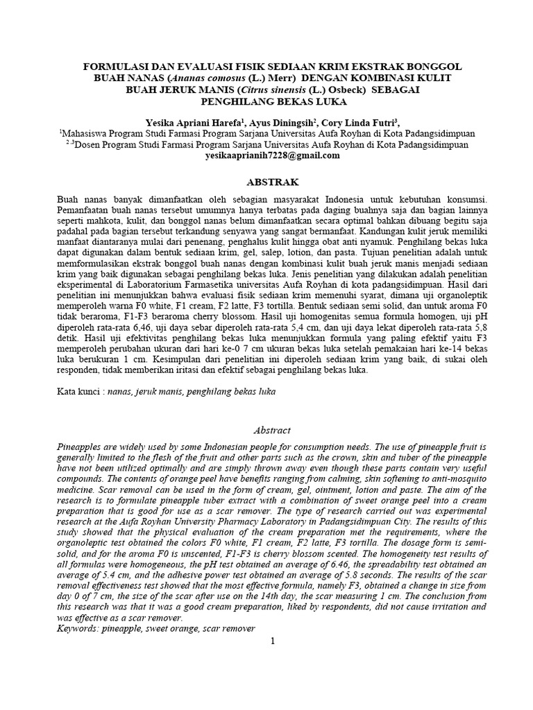 Jurnal Yesika Apriani Harefa | PDF | Sains & Matematika | Teknologi & Rekayasa