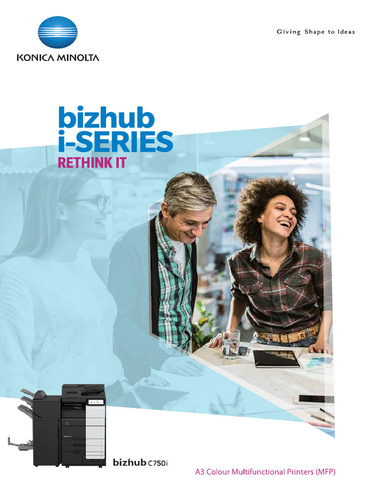 Bizhub C750i Brochure A4 | PDF