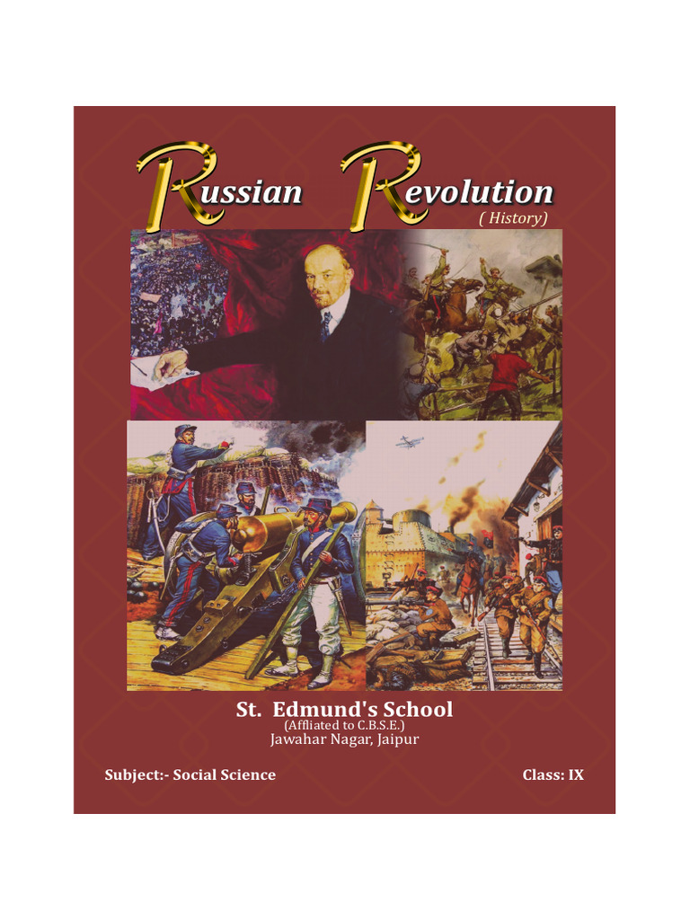 The Russian Revolution Graphic Novel | PDF | Vladimir Lenin | Nicholas ...