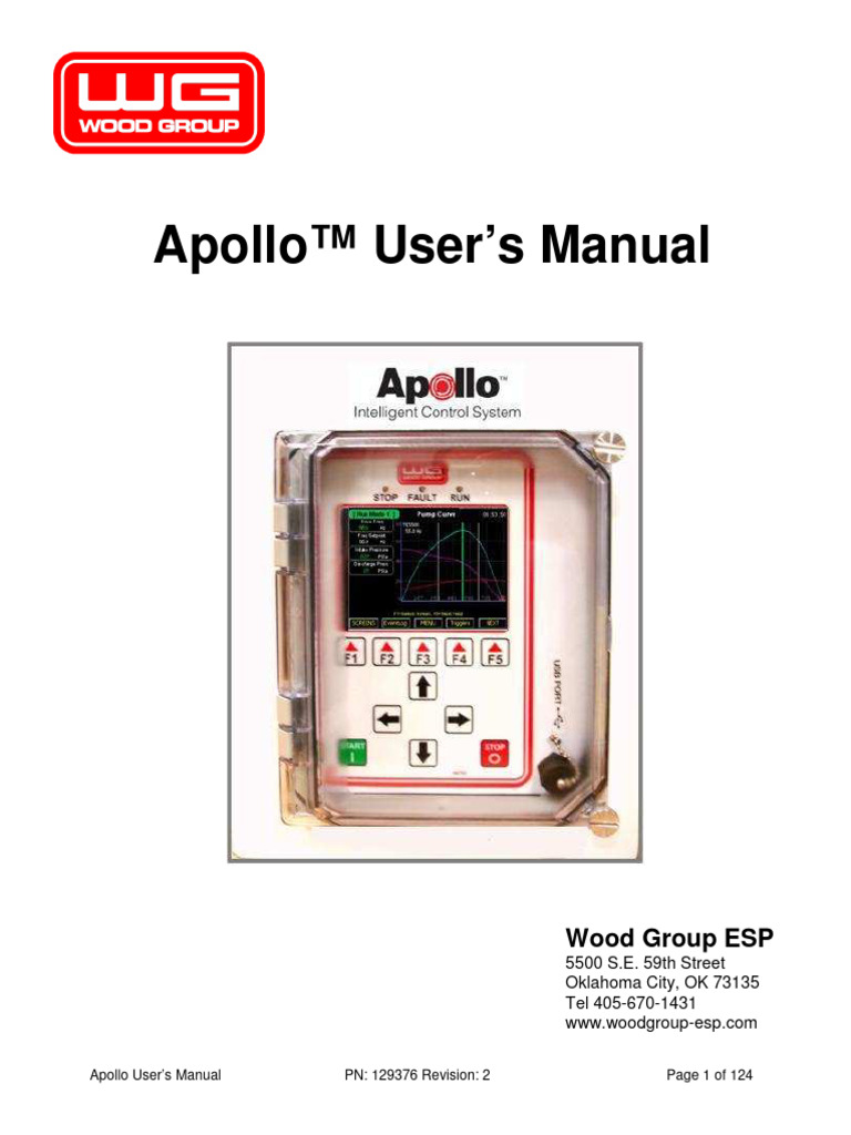 Apollo User's Manual - PN 129376 - Rev 2 | PDF | Electrostatic Discharge | User Interface