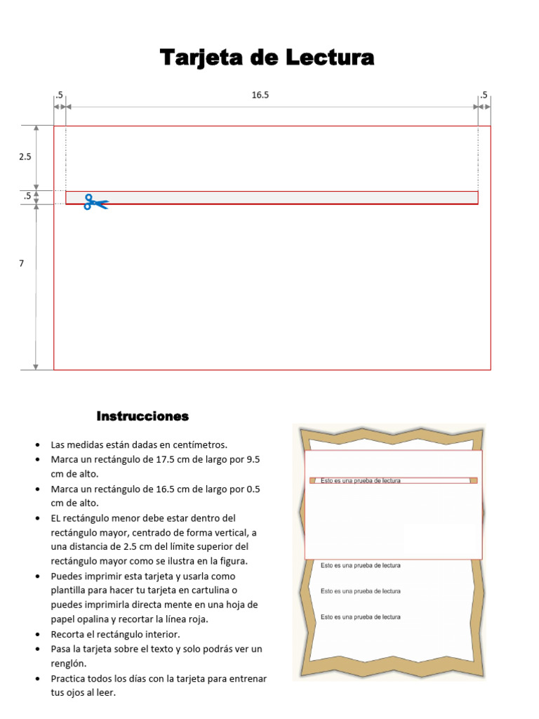 Tarjeta+de+Lectura | PDF
