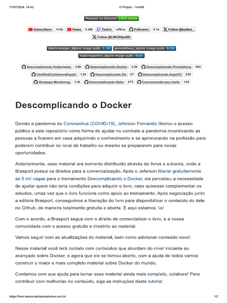 Descomplicando Docker | PDF