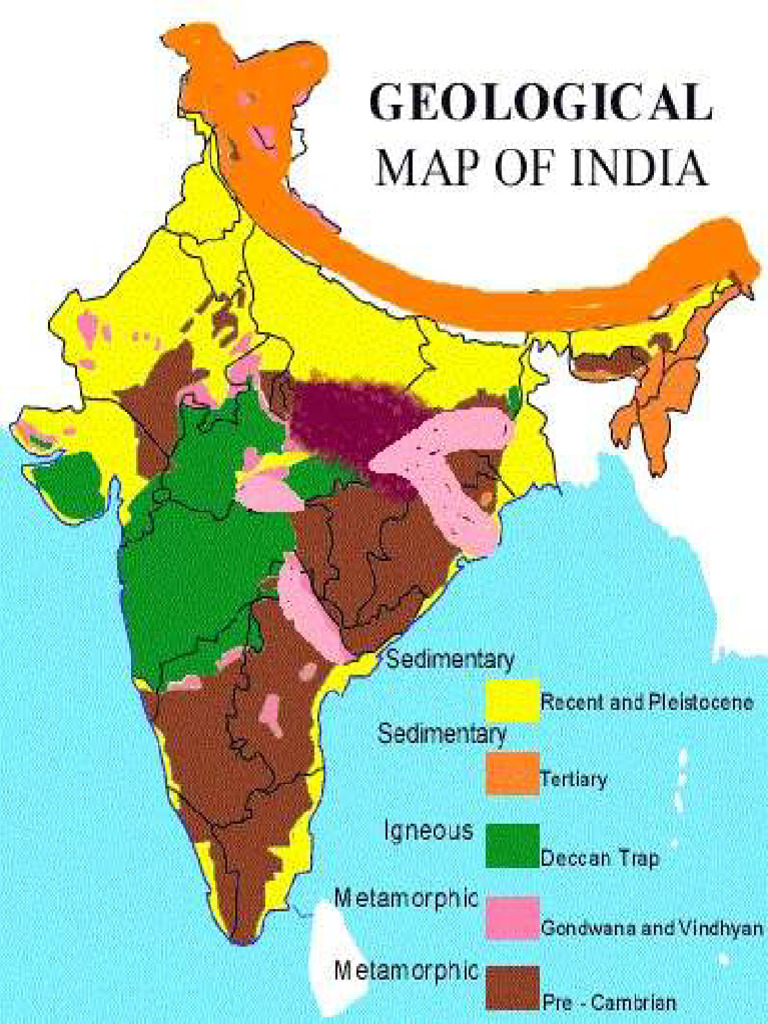 Rock-System-Geological-History-Of-India | PDF
