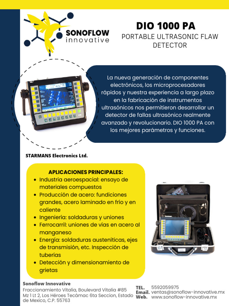 Dio 1000 Pa - Sonoflow | PDF
