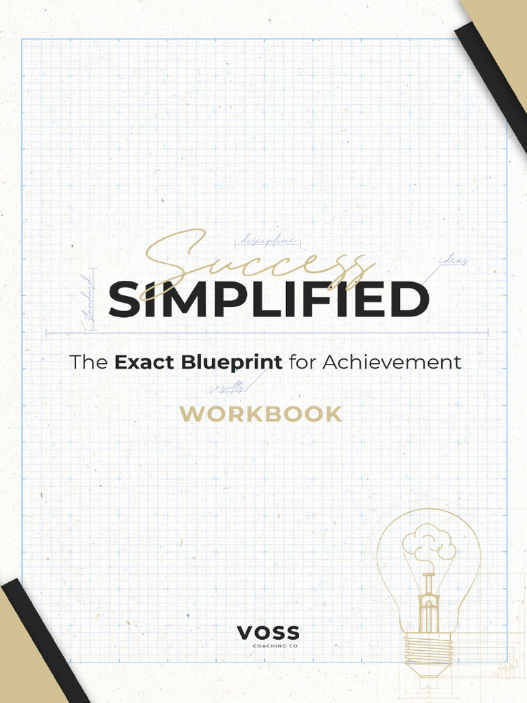 Success Simplified Workbook | PDF | Disciplines | Thought