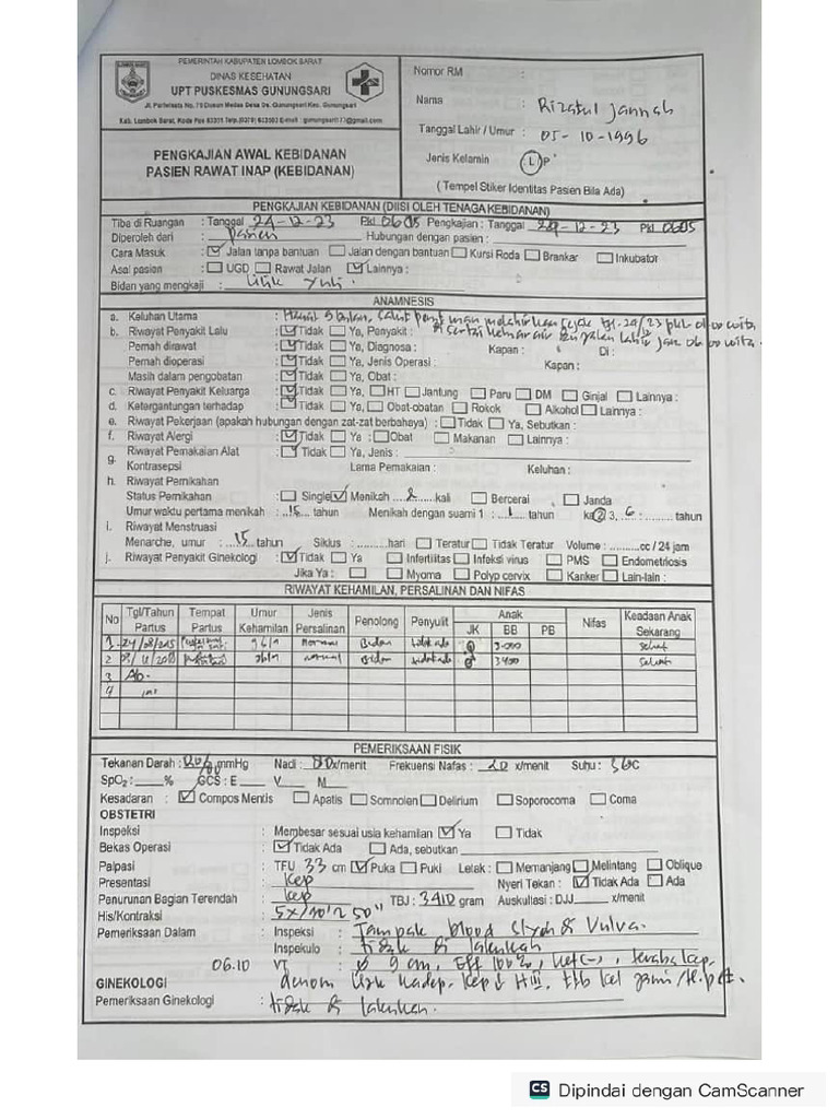 Dok Persalinan | PDF