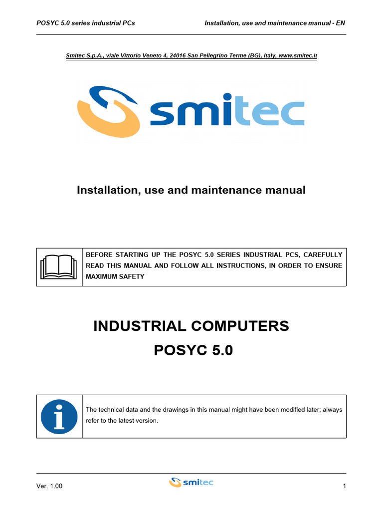 POSYC T301 - T302 - T304 - T401 - T402 - Manual (100-EN) | PDF | Usb ...