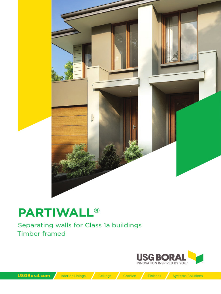 Partiwall Brochure | PDF | Framing (Construction) | Wall