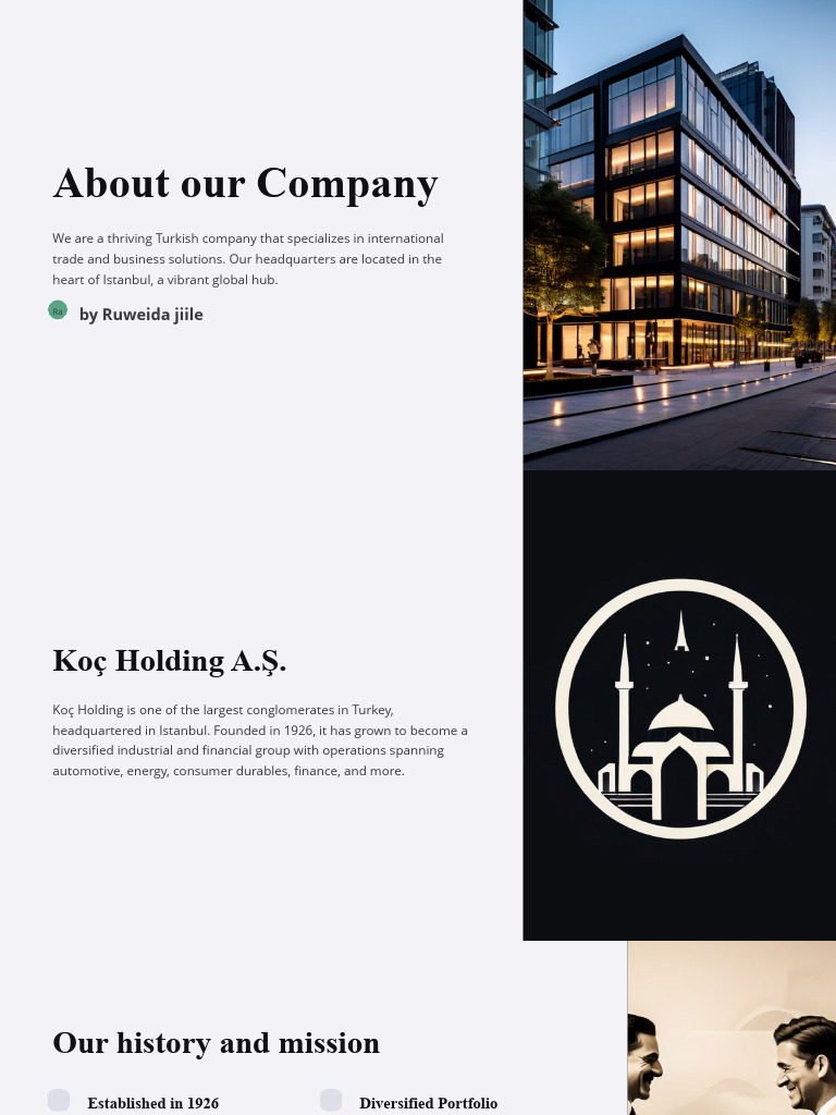 Koç Holding A.Ş Company | PDF | Innovation | Turkey