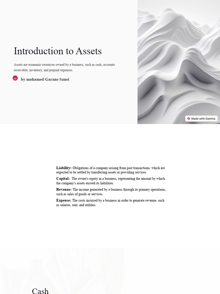 Introduction-to-Assets | PDF | Stocks | Dividend