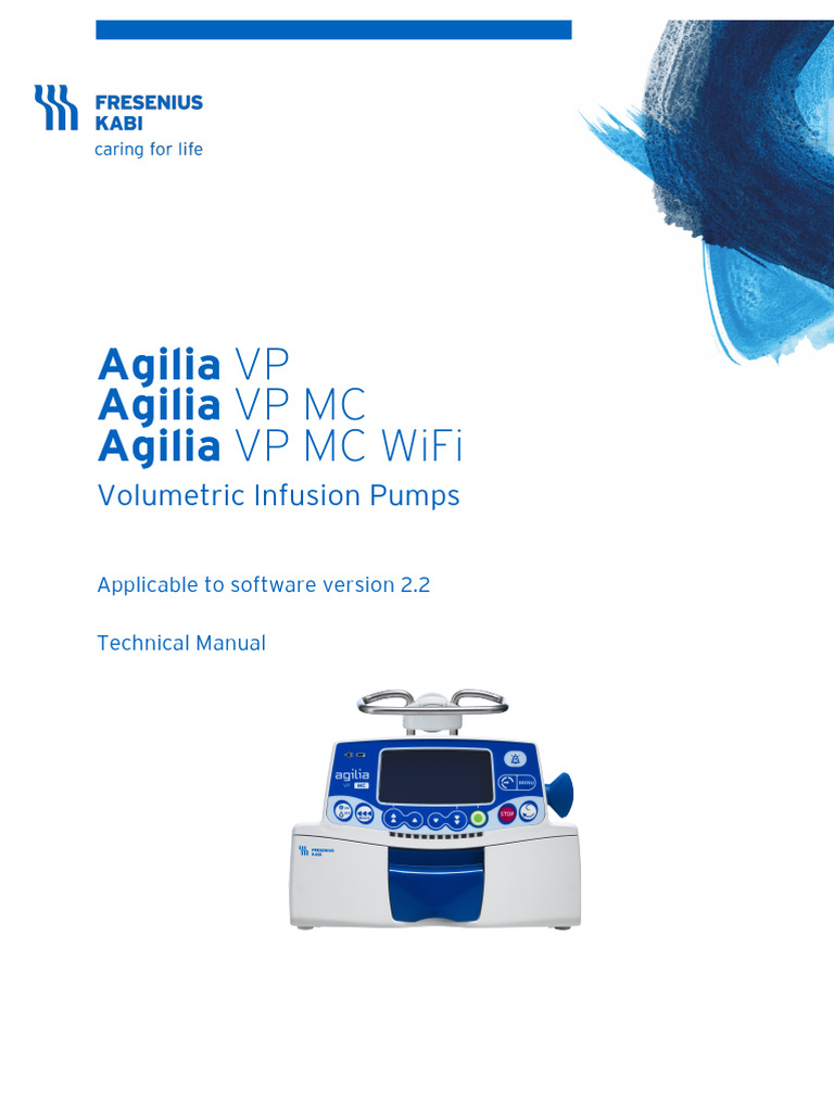 11396-4 TM Agilia VP Range Eng | PDF | Intravenous Therapy | Power Supply