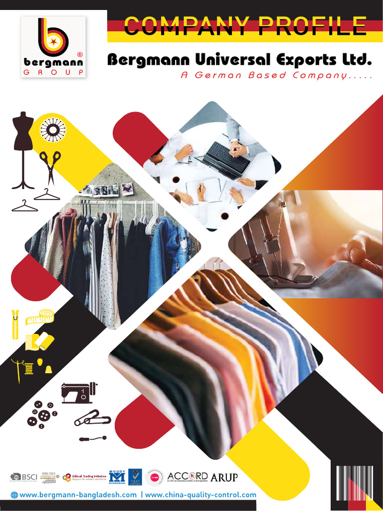 Company - Profile Bergmann Universal Exports LTD 2018 | PDF | Sweater | Textiles