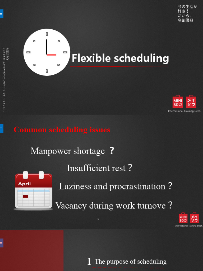 09 Flexible Scheduling | PDF | Working Time | Human Resources