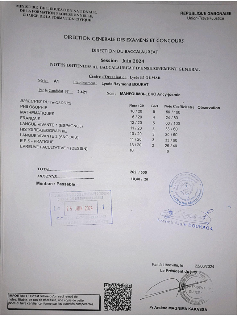 Note Bac | PDF