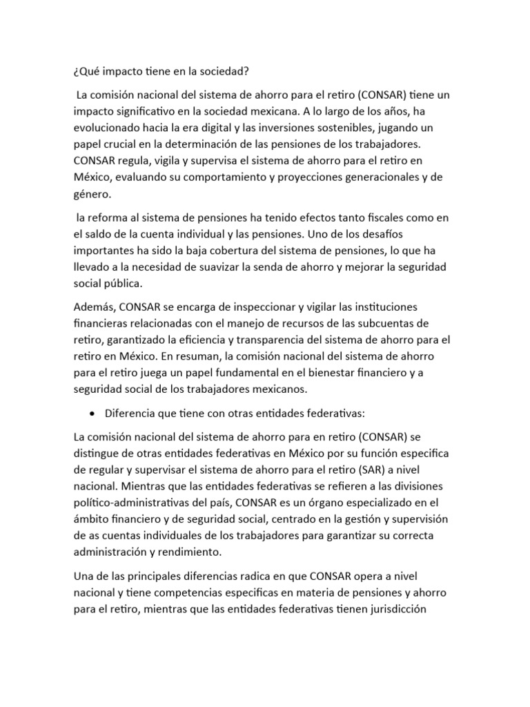 Comison Nacional Del Ahorro | PDF | Economias