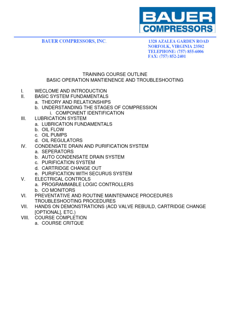 bauer courses | PDF | Piston | Gas Technologies