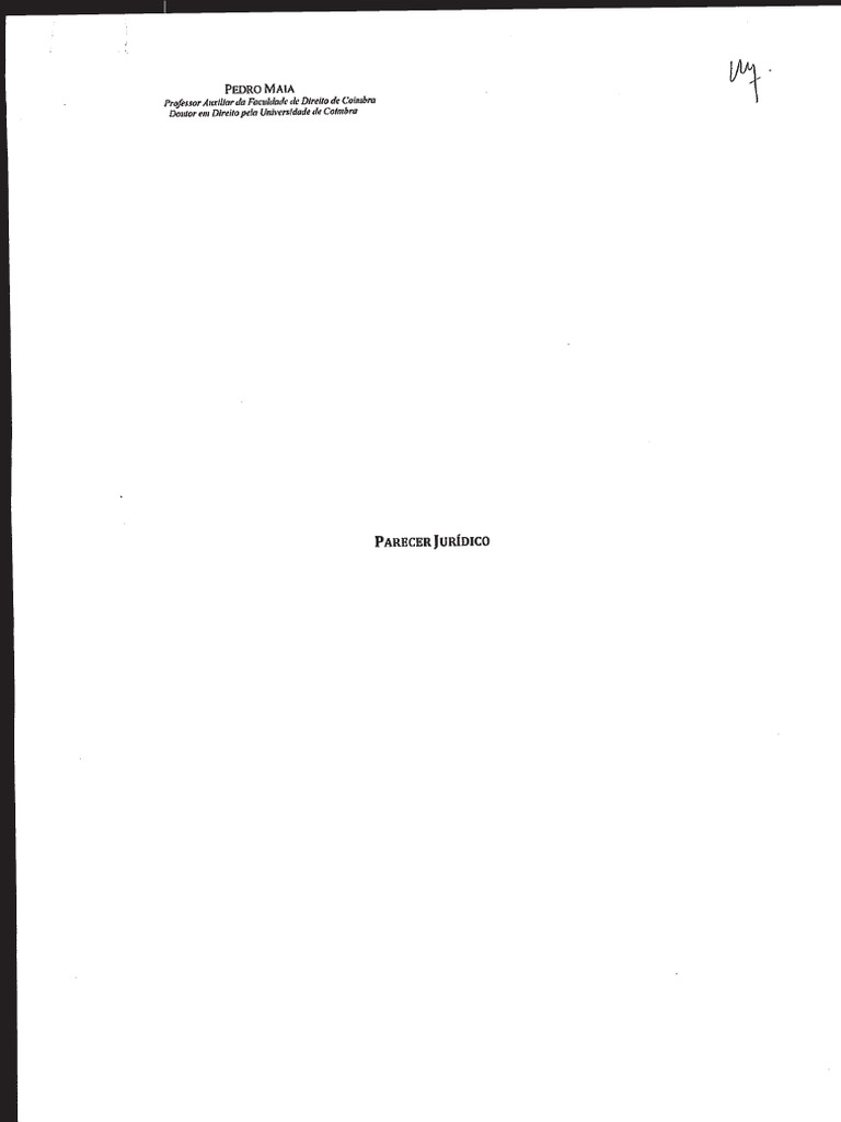 Parecer Do Caso Bes - Pedro Maia - Cópia | PDF