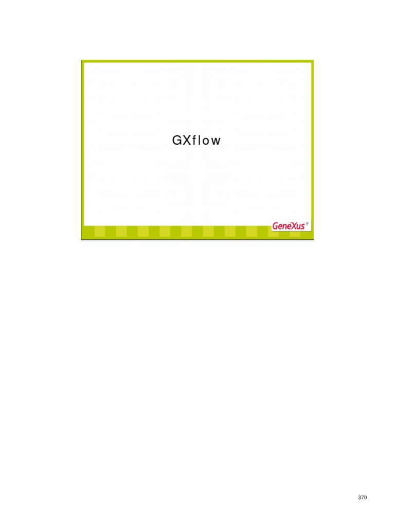 GXflow - Curso GeneXus X | PDF | Procesos de negocio | Variable (informática)
