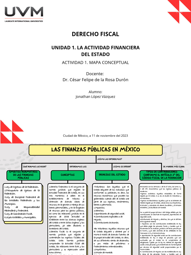 A1 JLV | PDF | Estado (política) | Impuestos