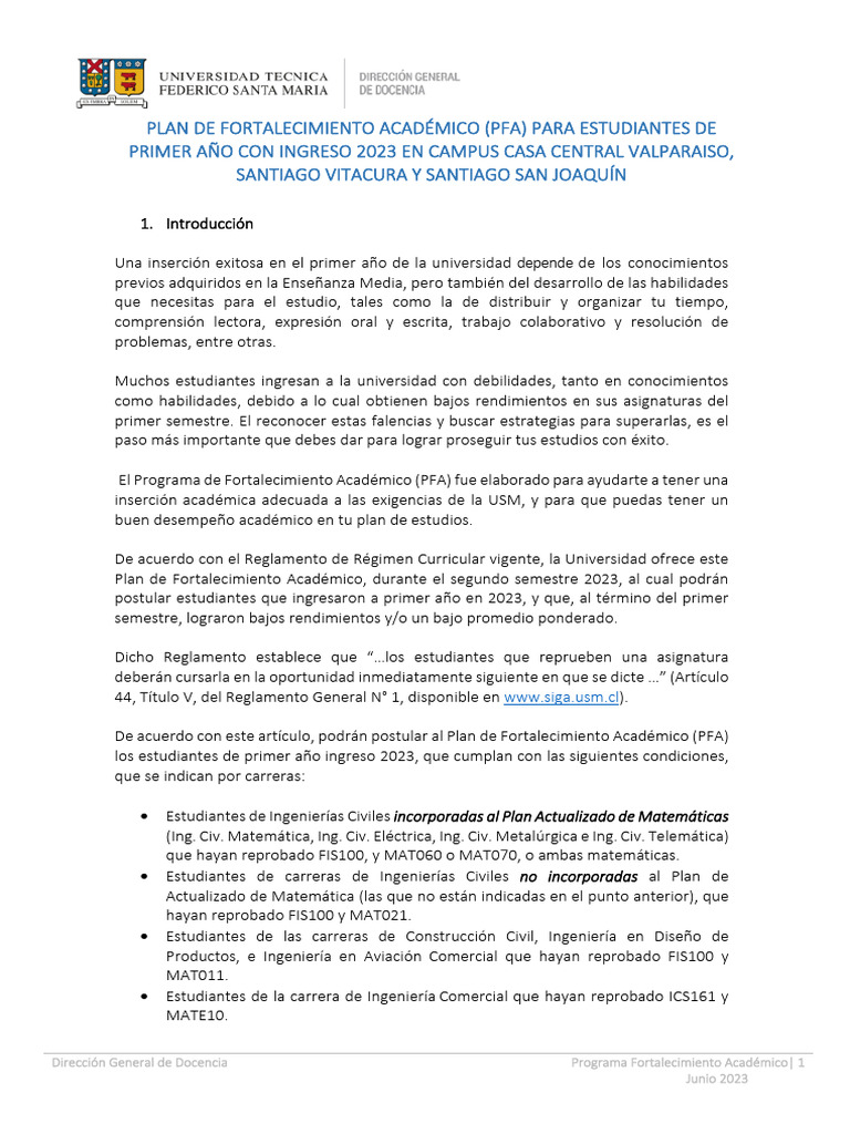 PFA Circular | PDF | Ingeniería